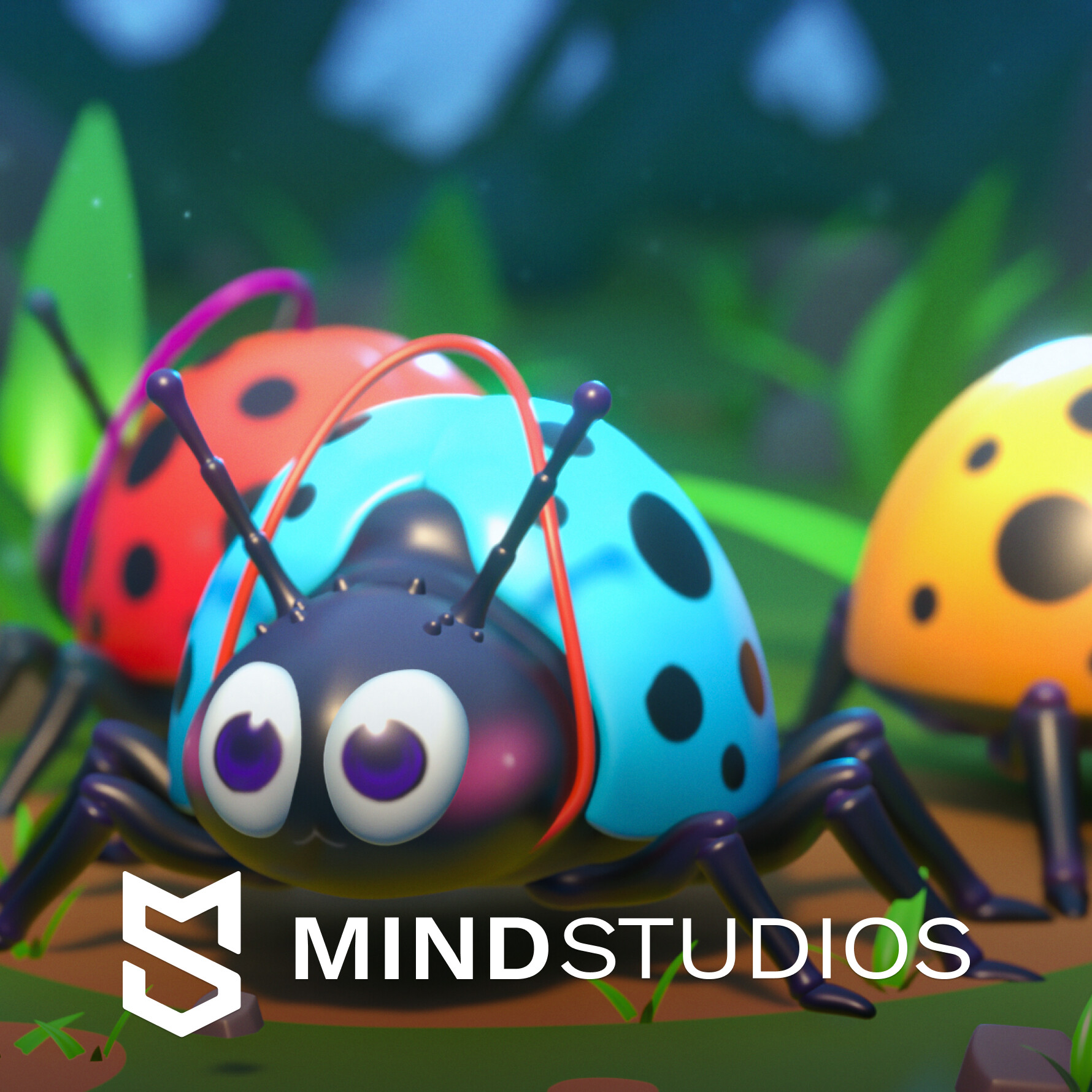 ArtStation - Marketing Art @ Beetle Riders 3D