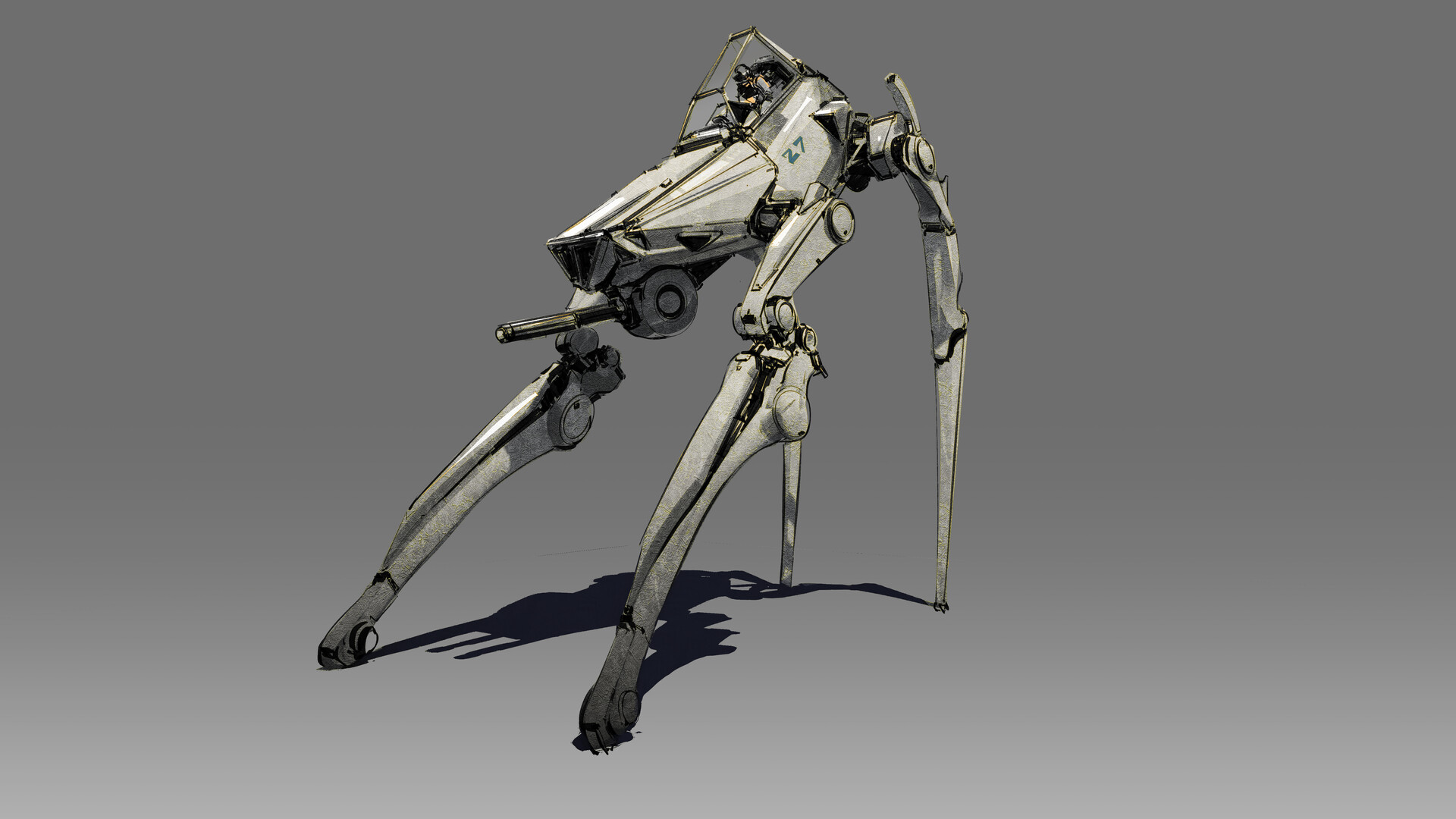 ArtStation - Mech Design Practice-2023
