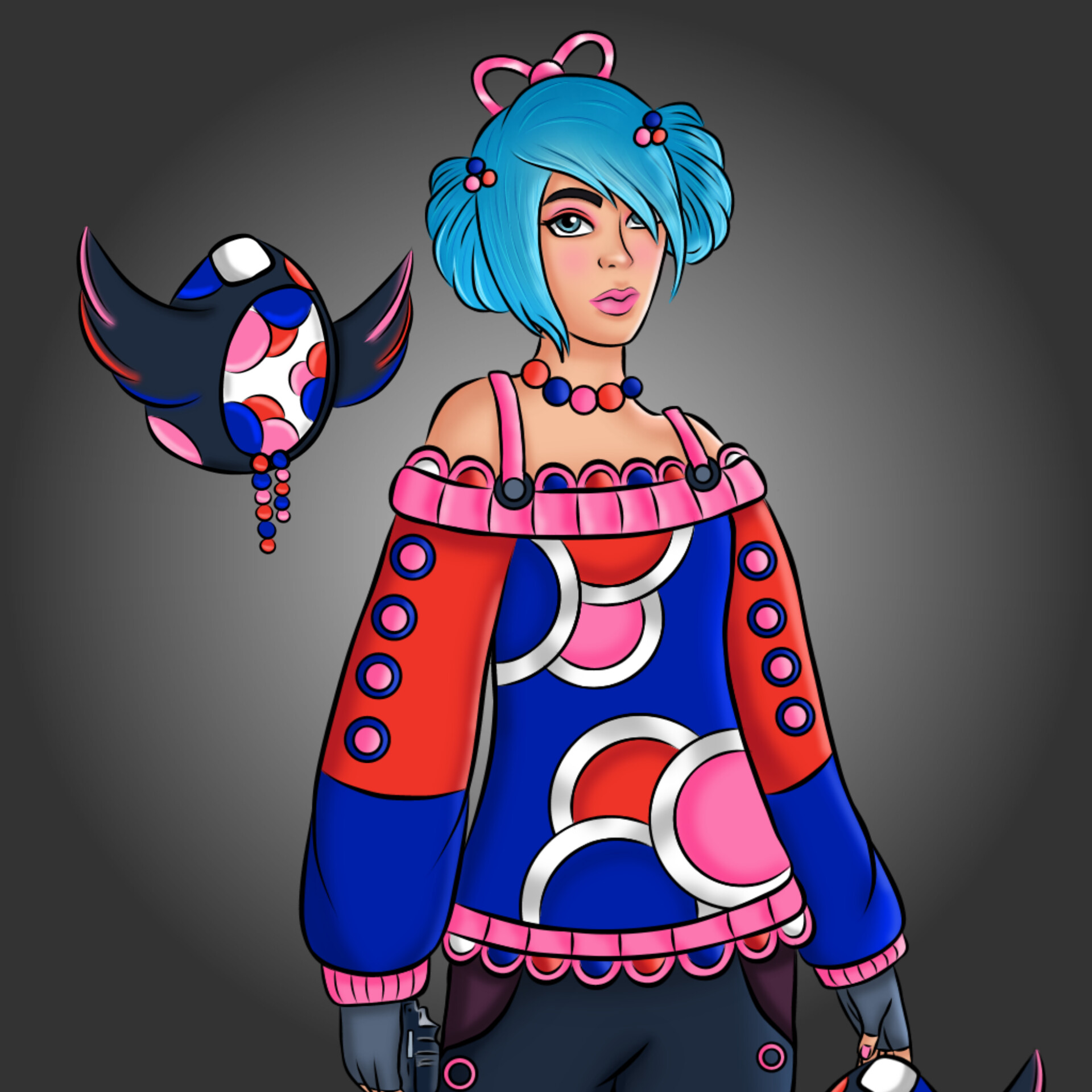 ArtStation - IRIS 2.0 [Fortnite Skin Concept]