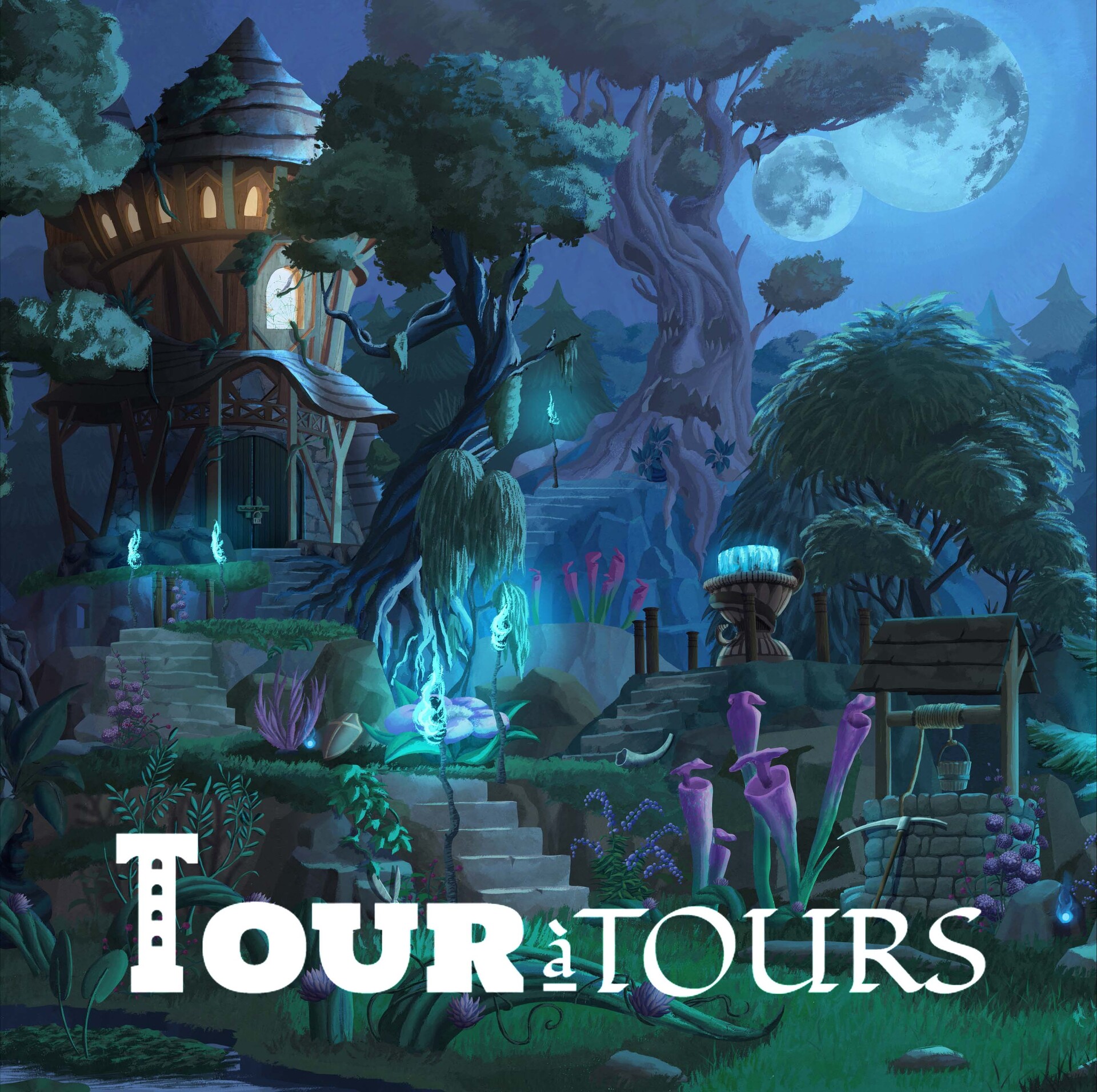 ArtStation - Tour à Tours : The Garden