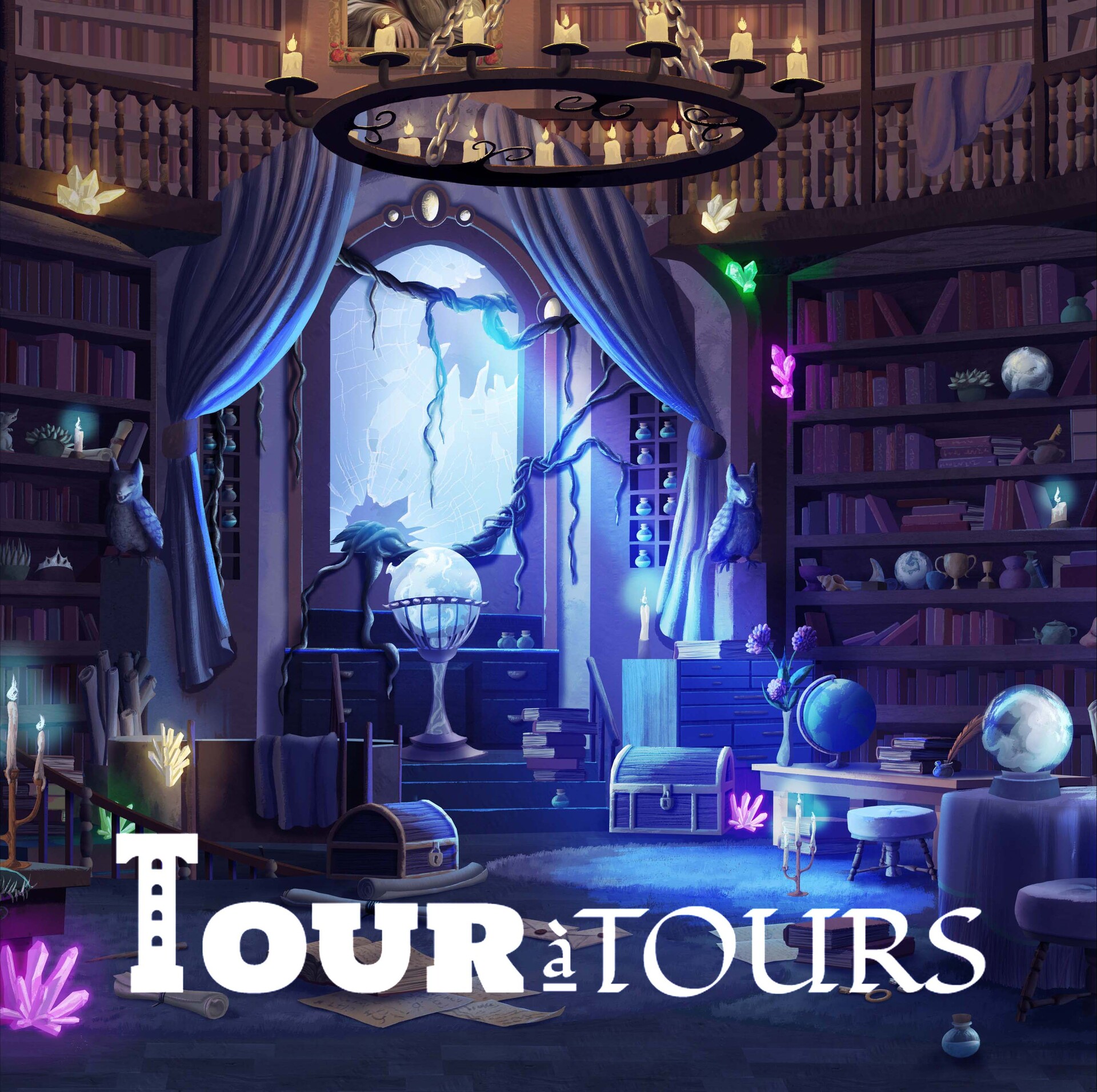 ArtStation - Tour à Tours : The Grimoires Room