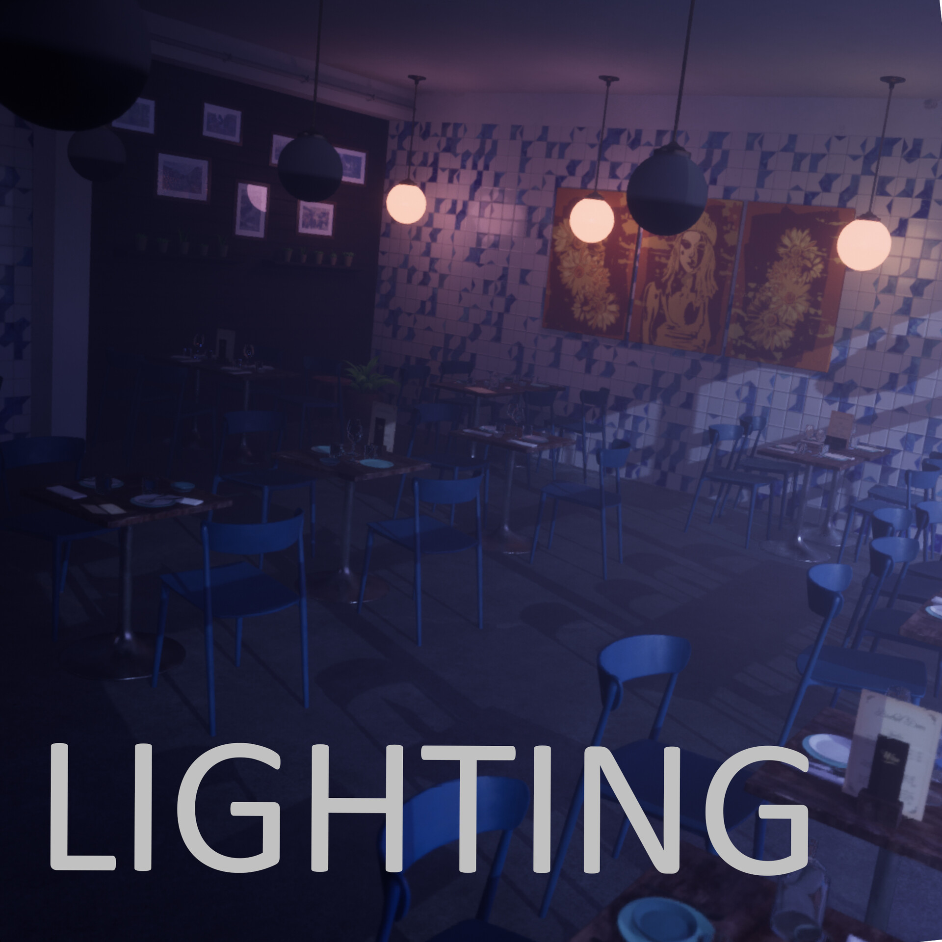 ArtStation - Bistro Lighting - UE5