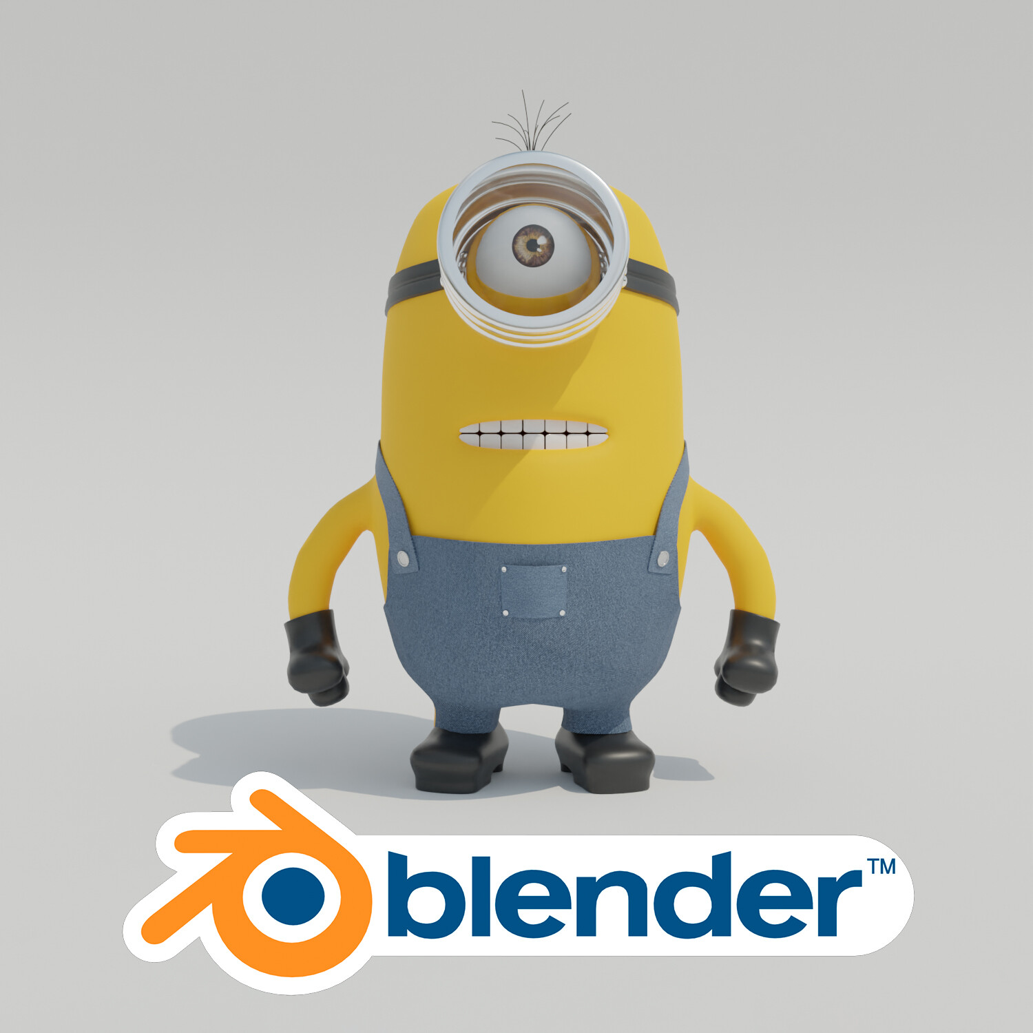 ArtStation - Blender 3D - Character Design/ Minions