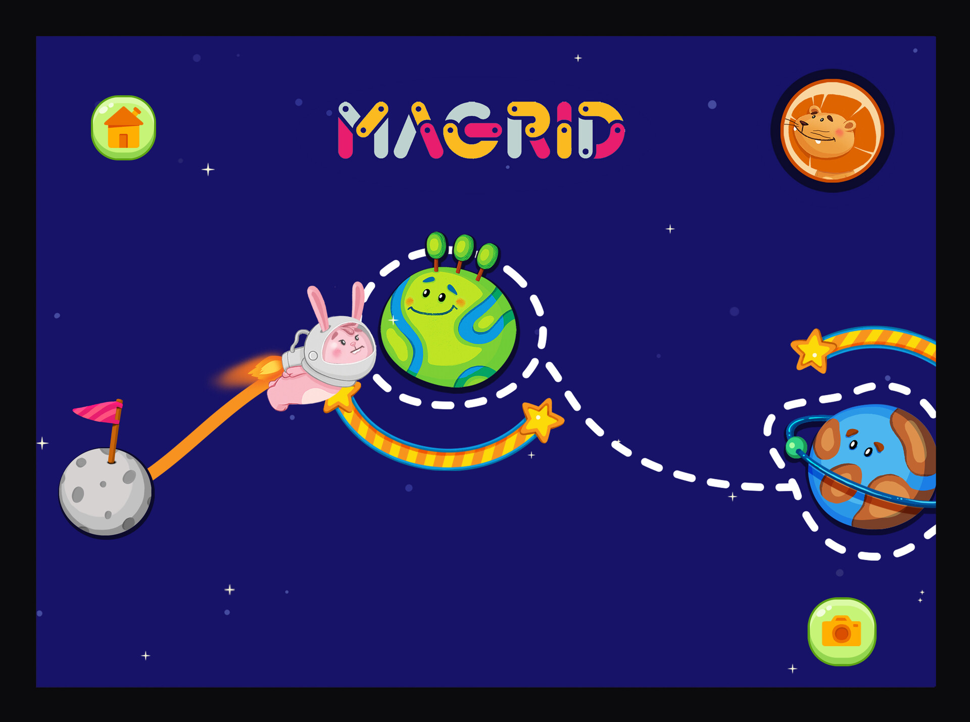 ArtStation - Magrid App (Mathematics education application)