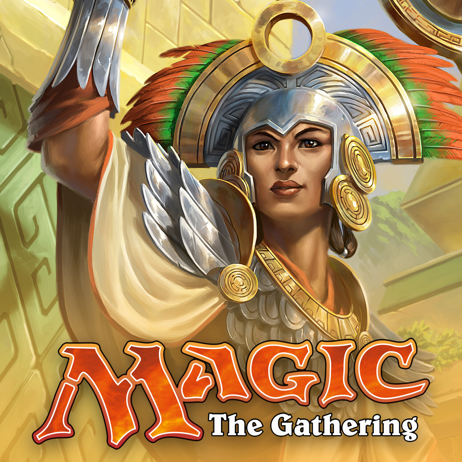 ArtStation - Sun-Blessed Guardian - Magic The Gathering