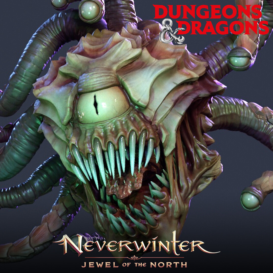 ArtStation - Neverwinter: Jewel of the North - Beholder