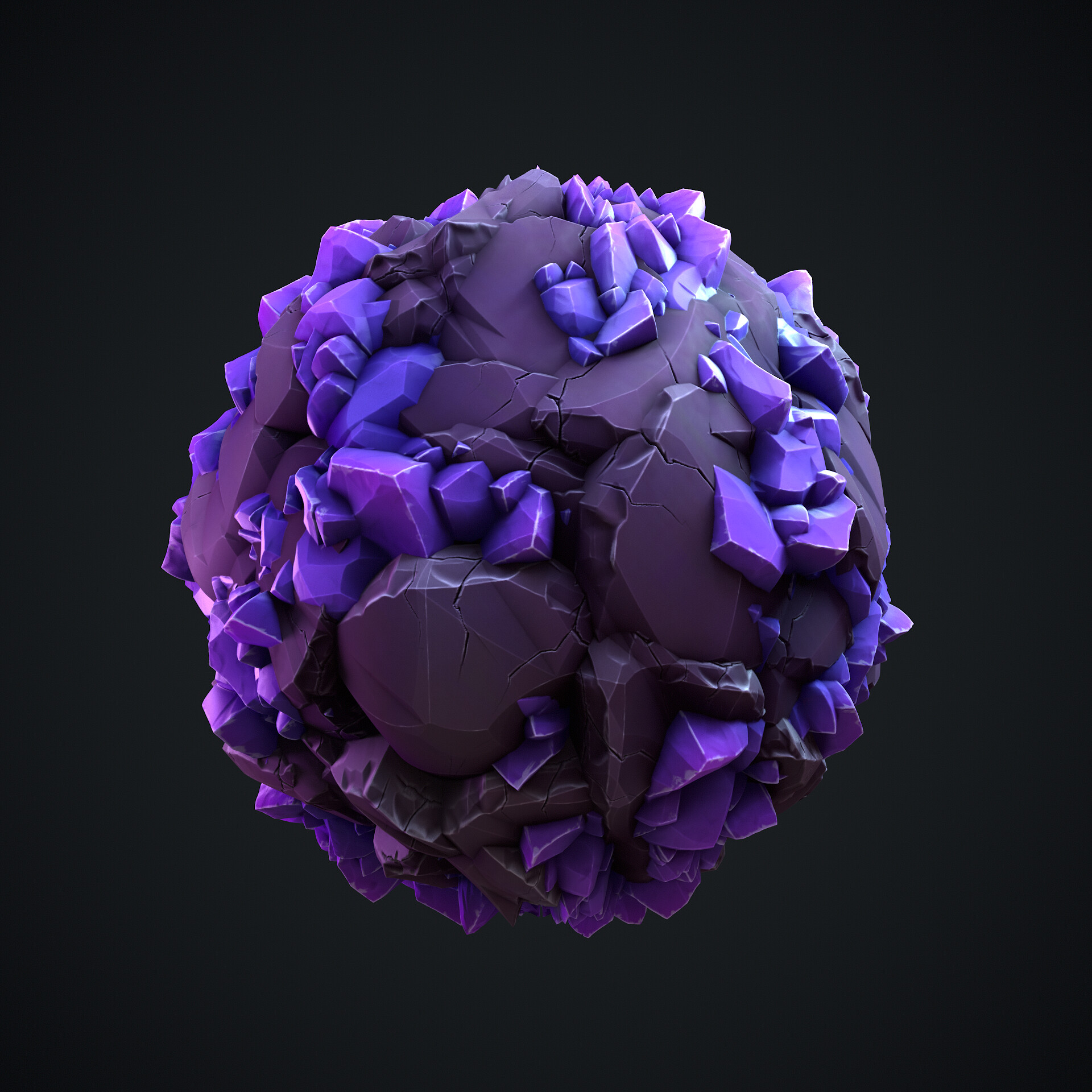 ArtStation - Crystals (Stylized Material)