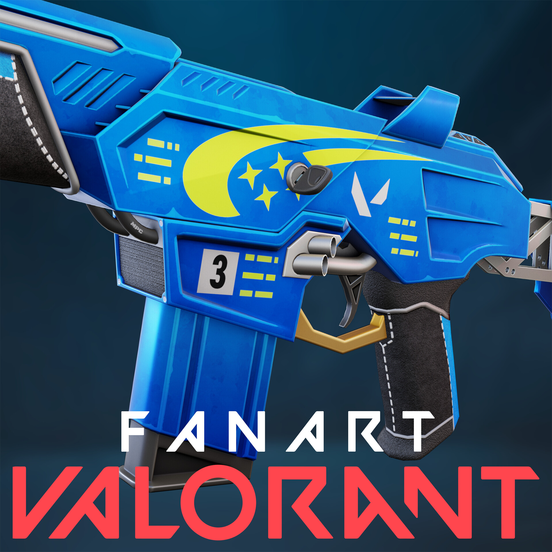 ArtStation - Turbo Phantom - VALORANT Fan Art