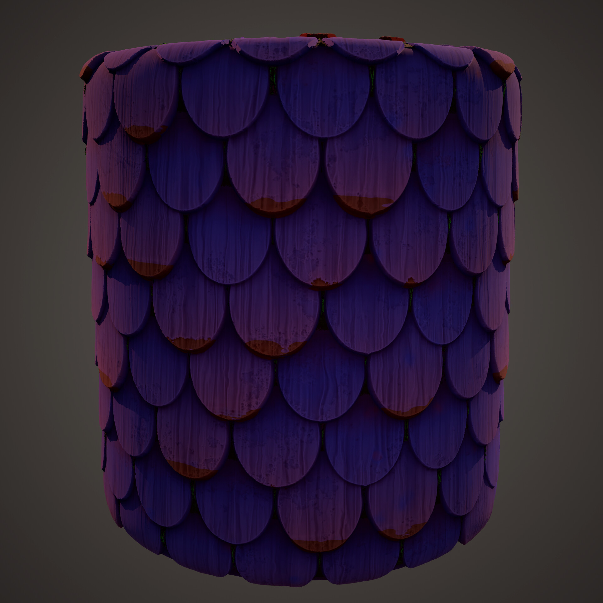 ArtStation - Stylized rooftop texture