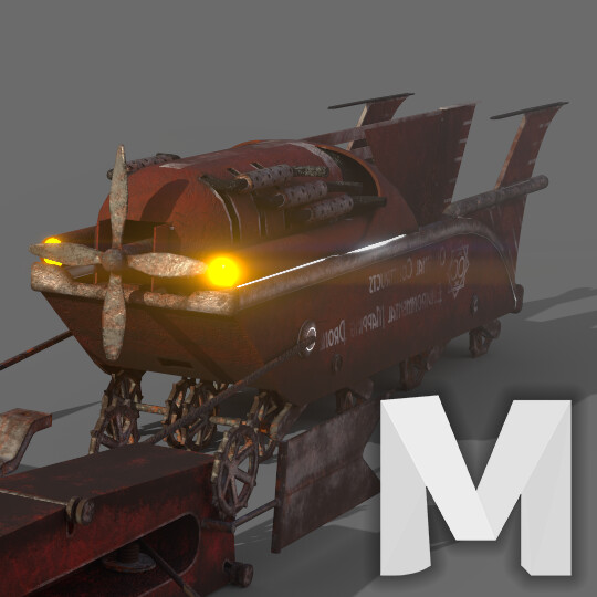 ArtStation - Caterpillar Track Vehicle Rig