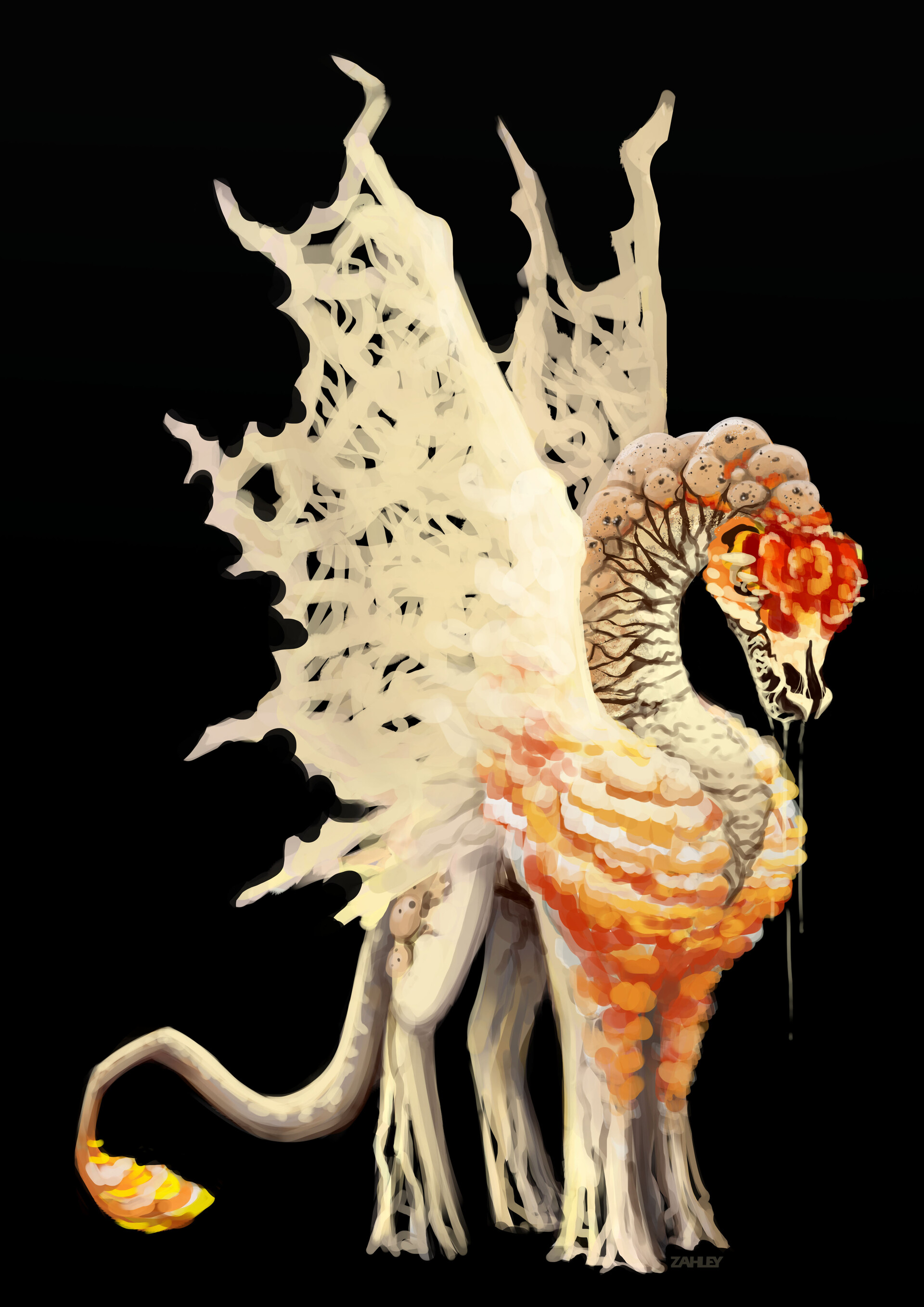 ArtStation - Fungus Dragon