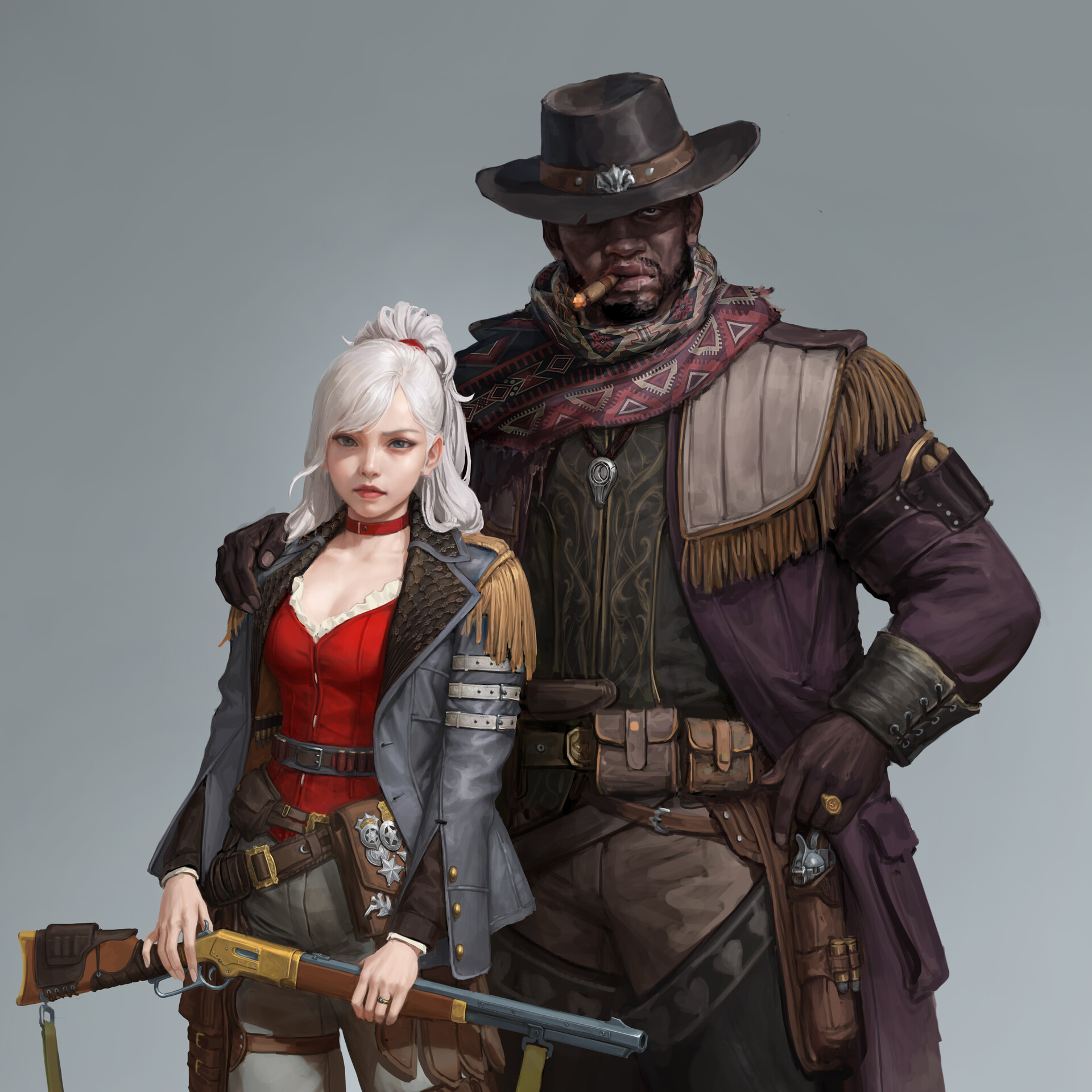 ArtStation - Western couple