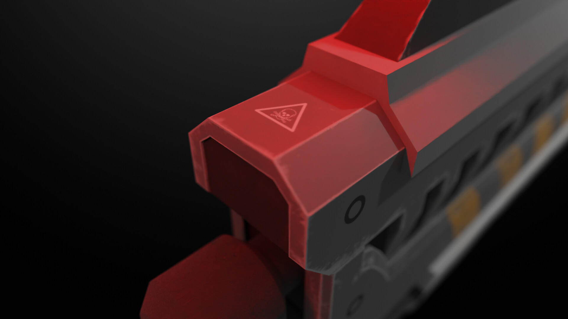 ArtStation - Skullmaker Semi-Automatic Handheld A.K.A (Bio-Gun)