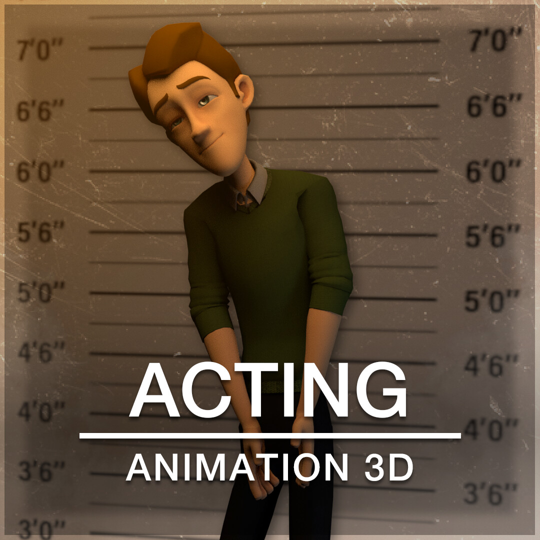 ArtStation - Animation d'Acting - Animation réalisée sur Maya
