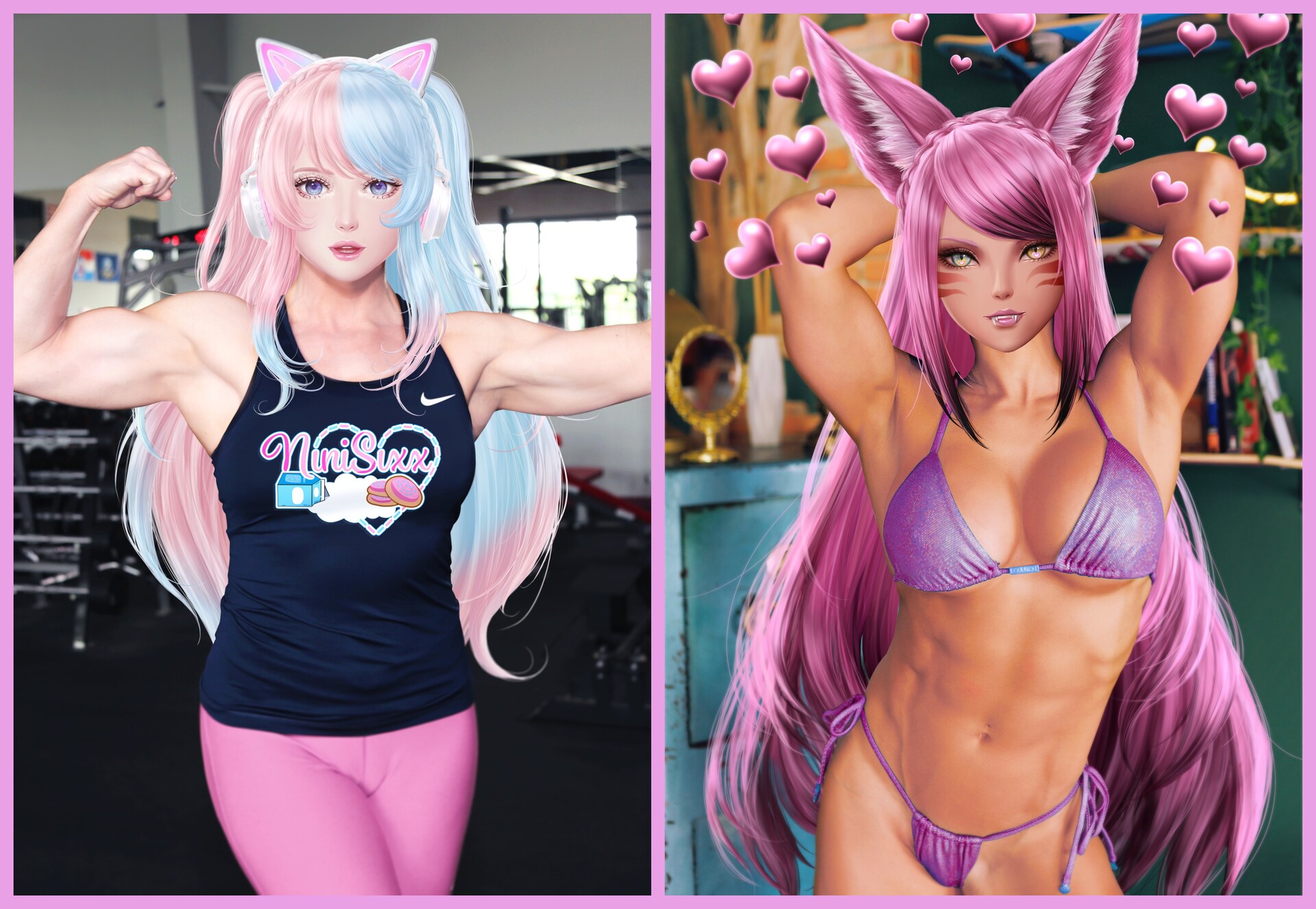 ArtStation - Vtubers W41fu D1ffus10n OppAI Edition R18+ HentAI