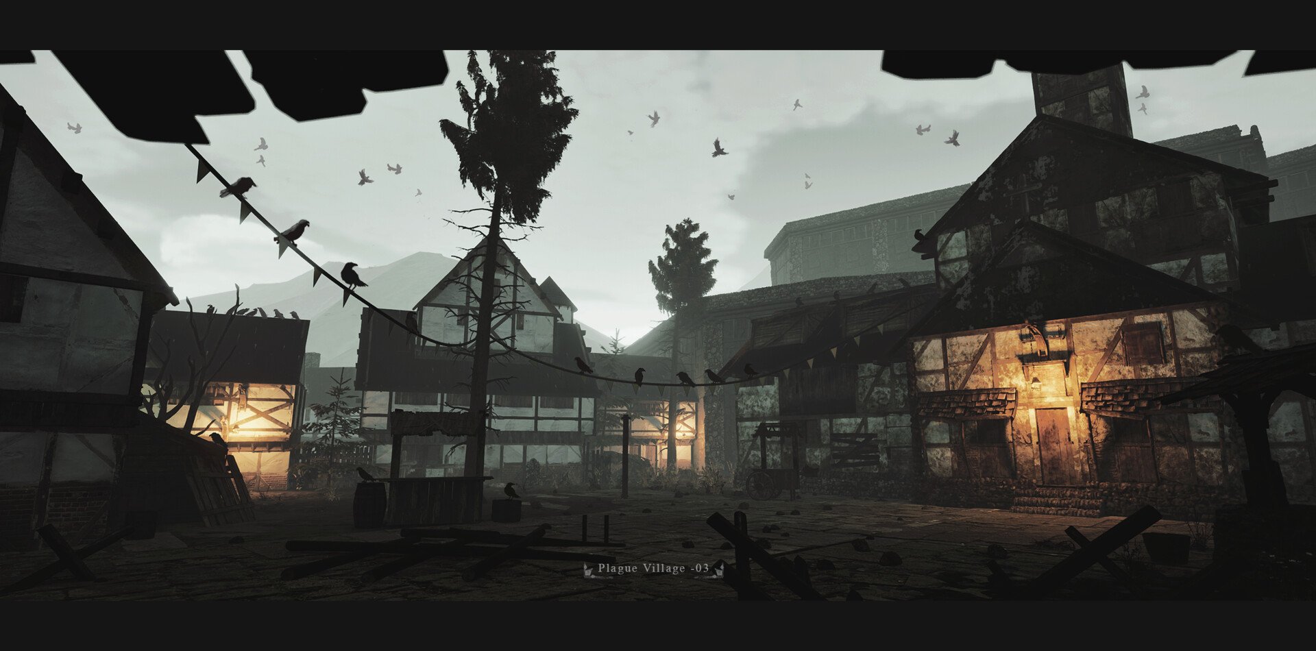 ArtStation - Plague Village