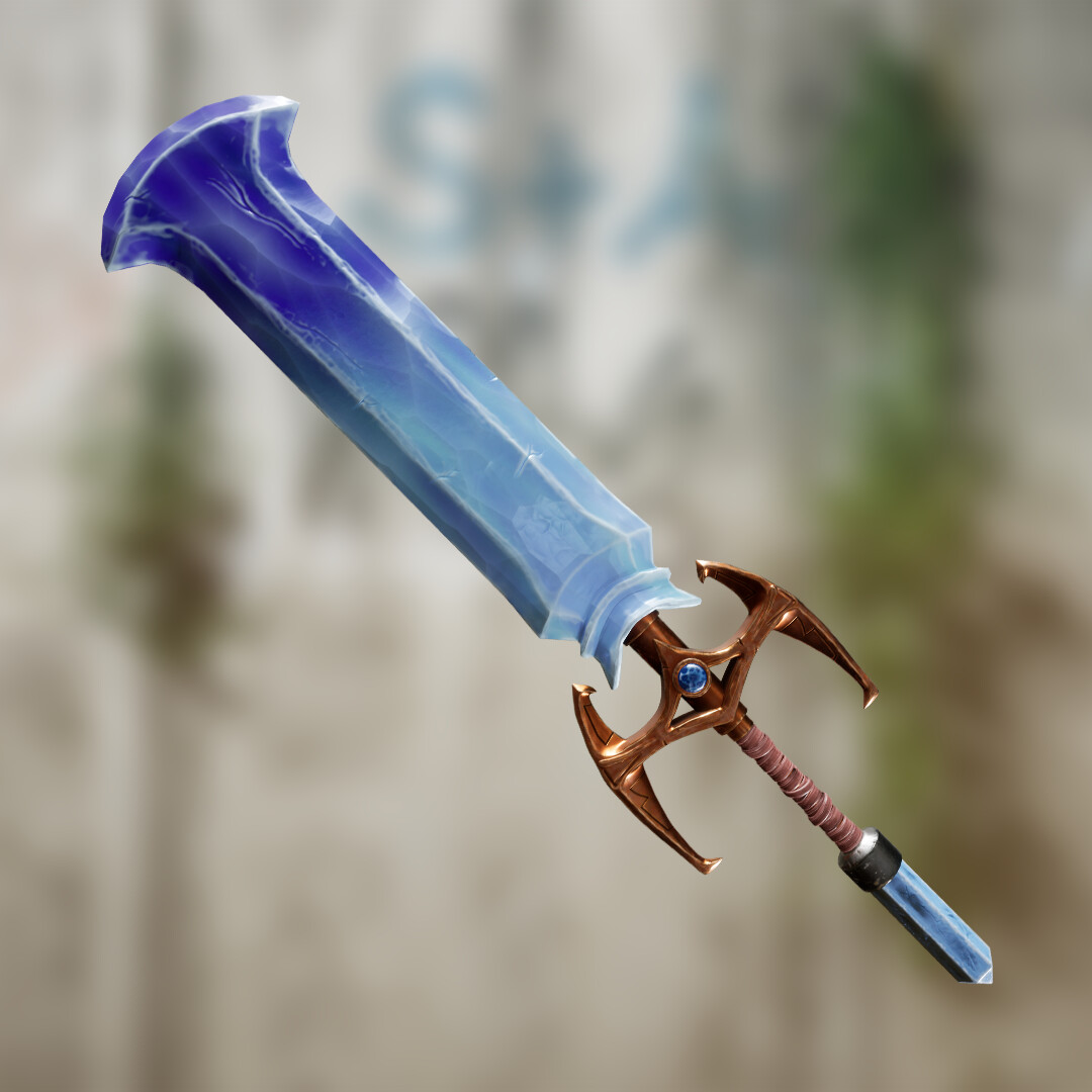 ArtStation - Crystal Sword