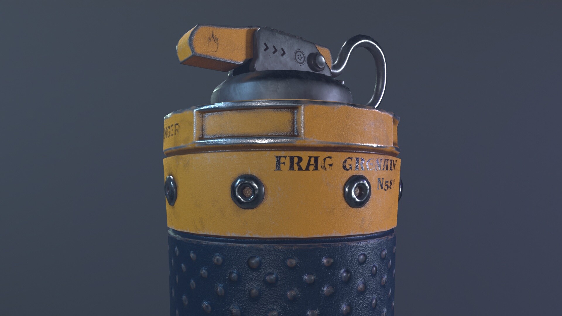 ArtStation - Frag Grenade - 3D Model