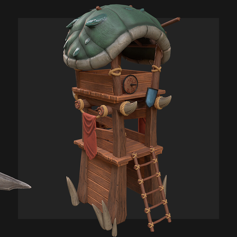 ArtStation - Siege tower