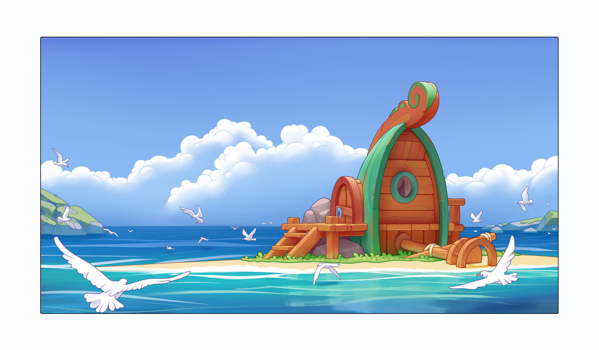 ArtStation - house-ship