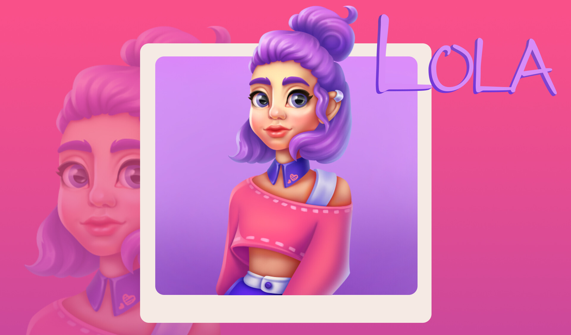 ArtStation - Character design. 2d render