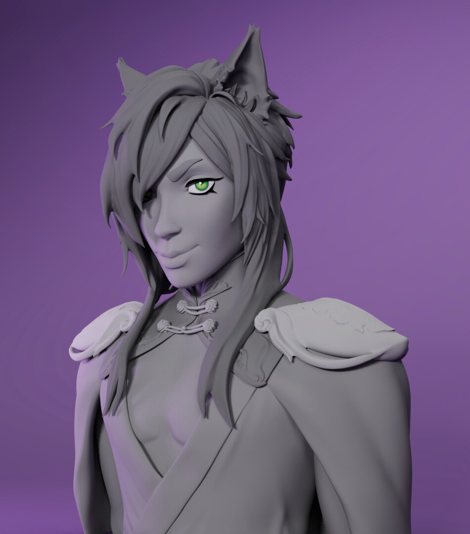 ArtStation - Xai Bust