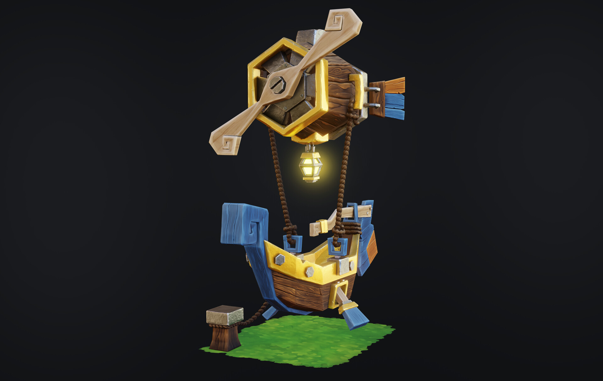 ArtStation - Airship SkySaga - Study