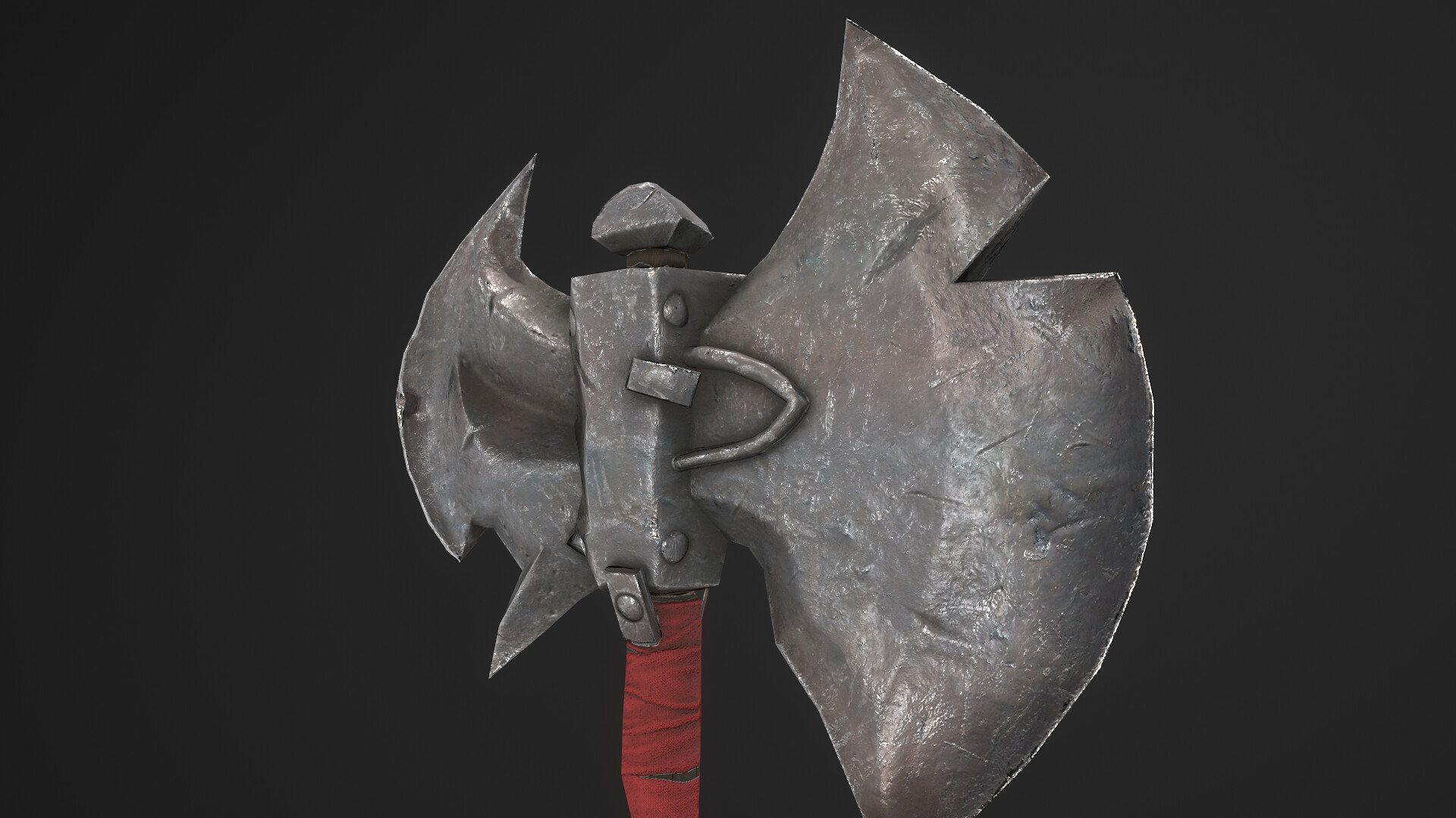 ArtStation - Game Ready Prop - Battle Axe Stylized Weapon