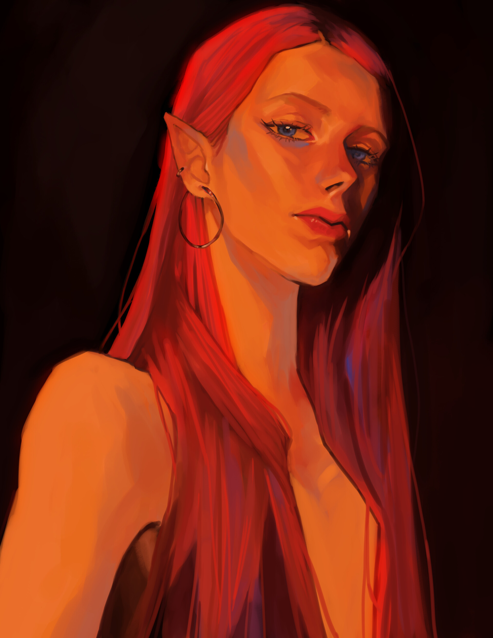 ArtStation - Orange Elf