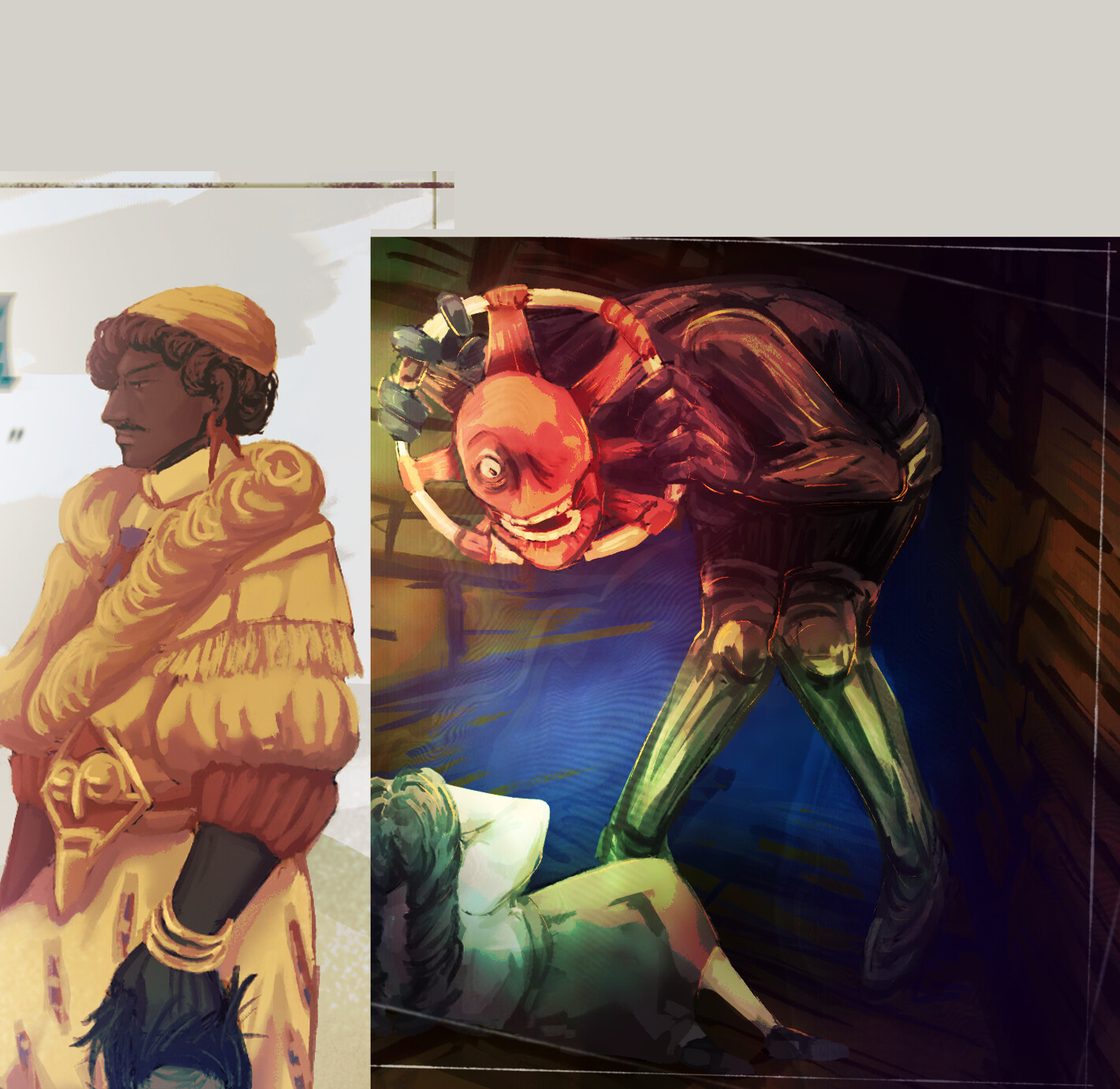 ArtStation - fear and funger fanart