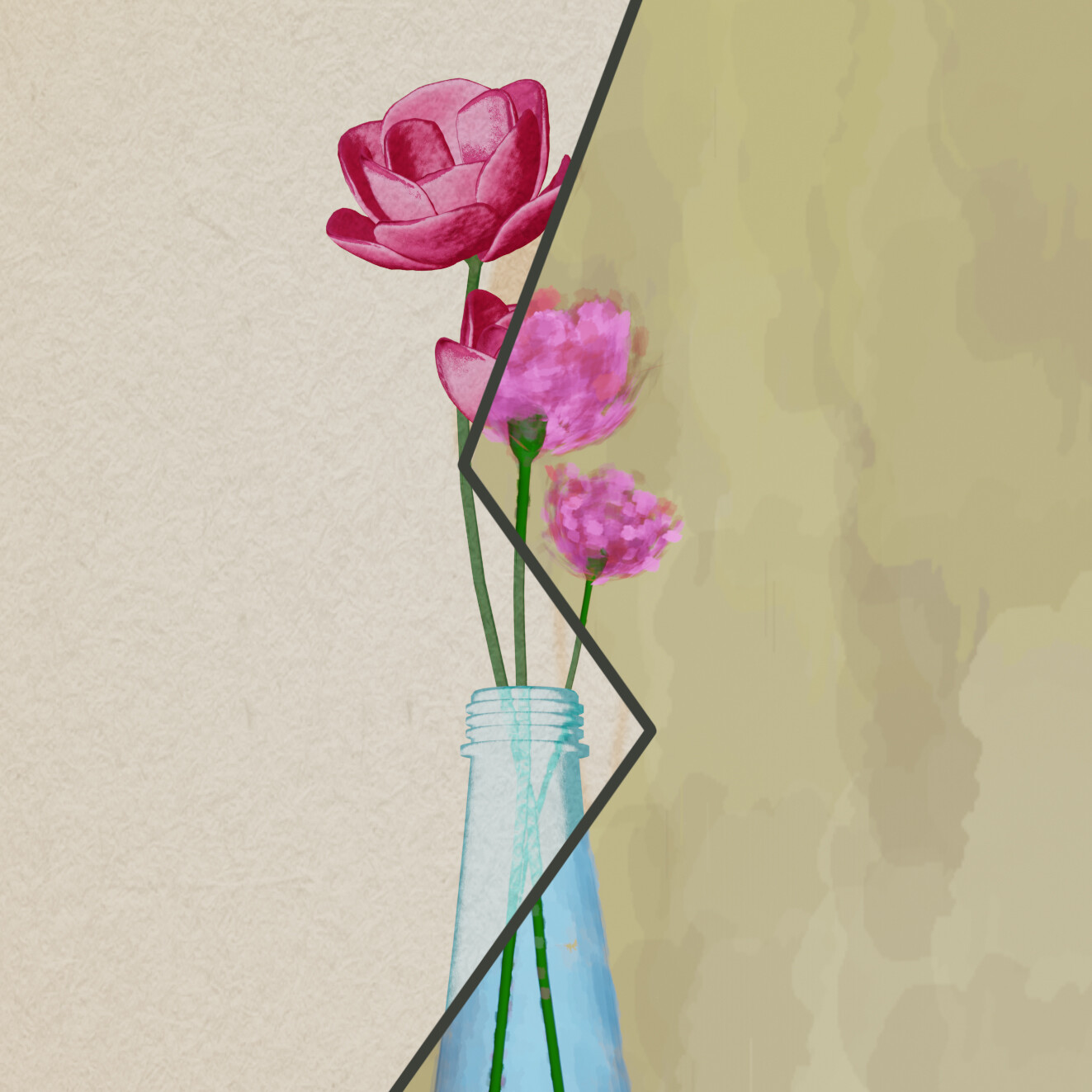 ArtStation - Vase with Flowers