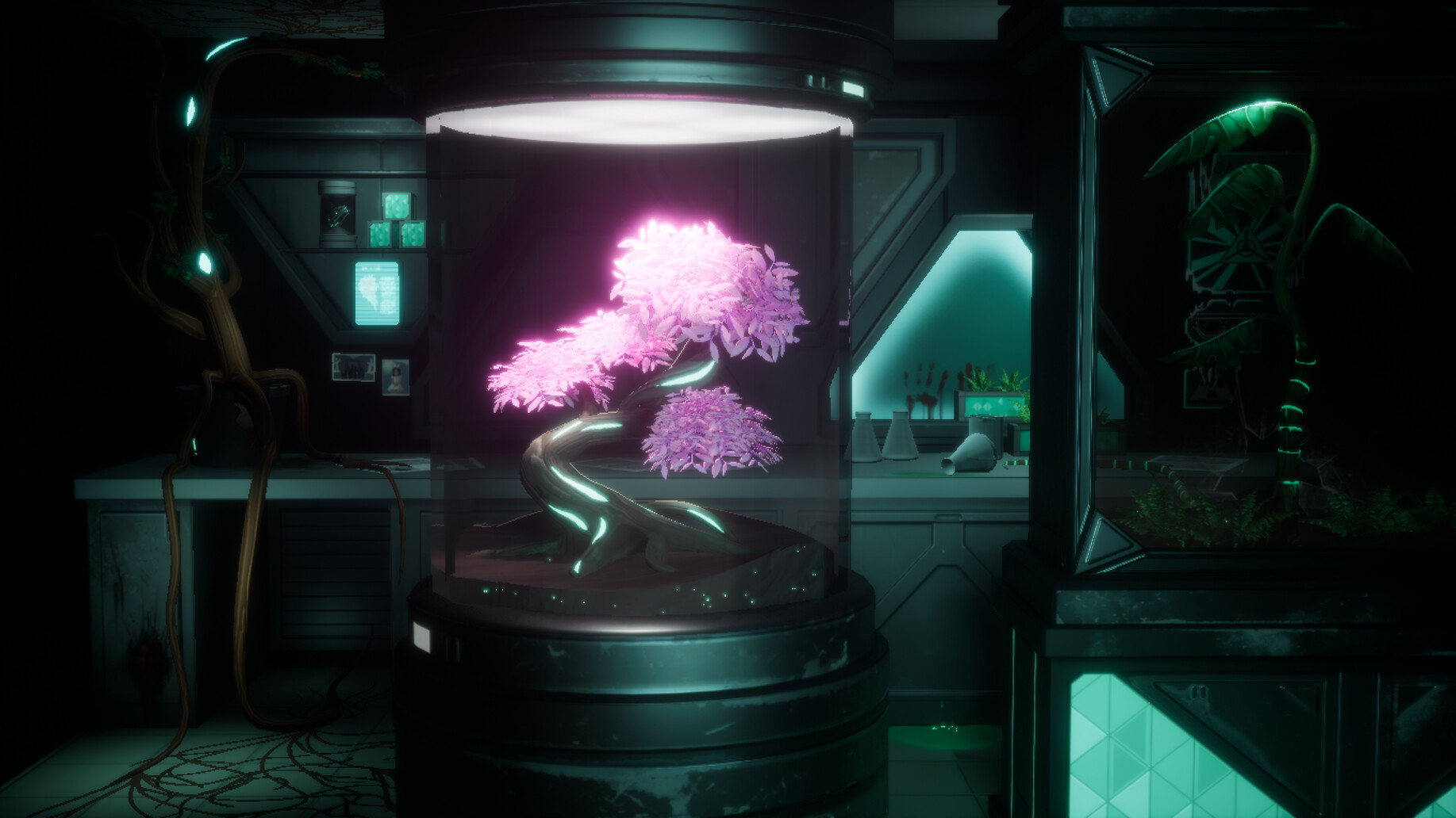 ArtStation - Overgrown Lab Environment Art