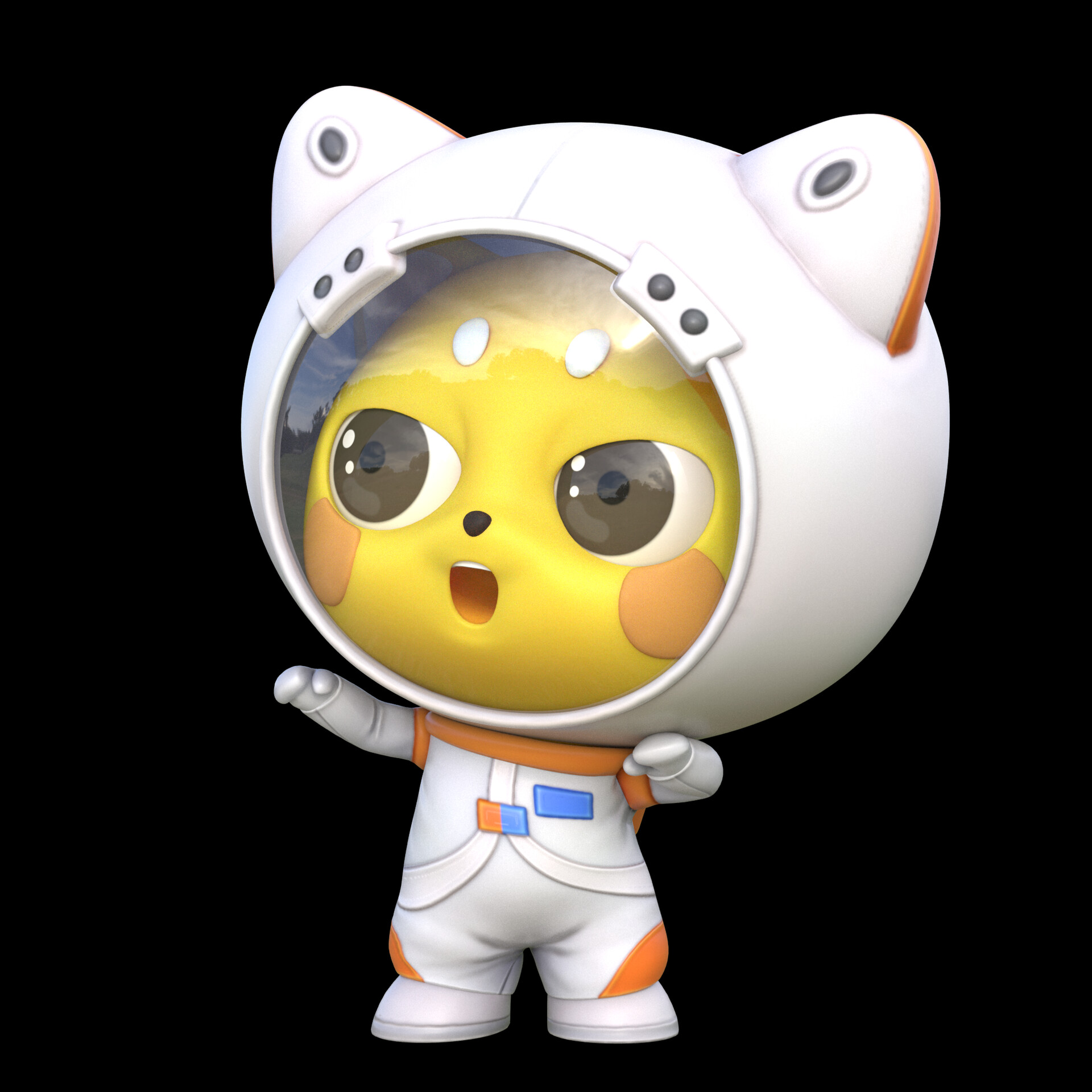 ArtStation - 3D Cartoon character for game