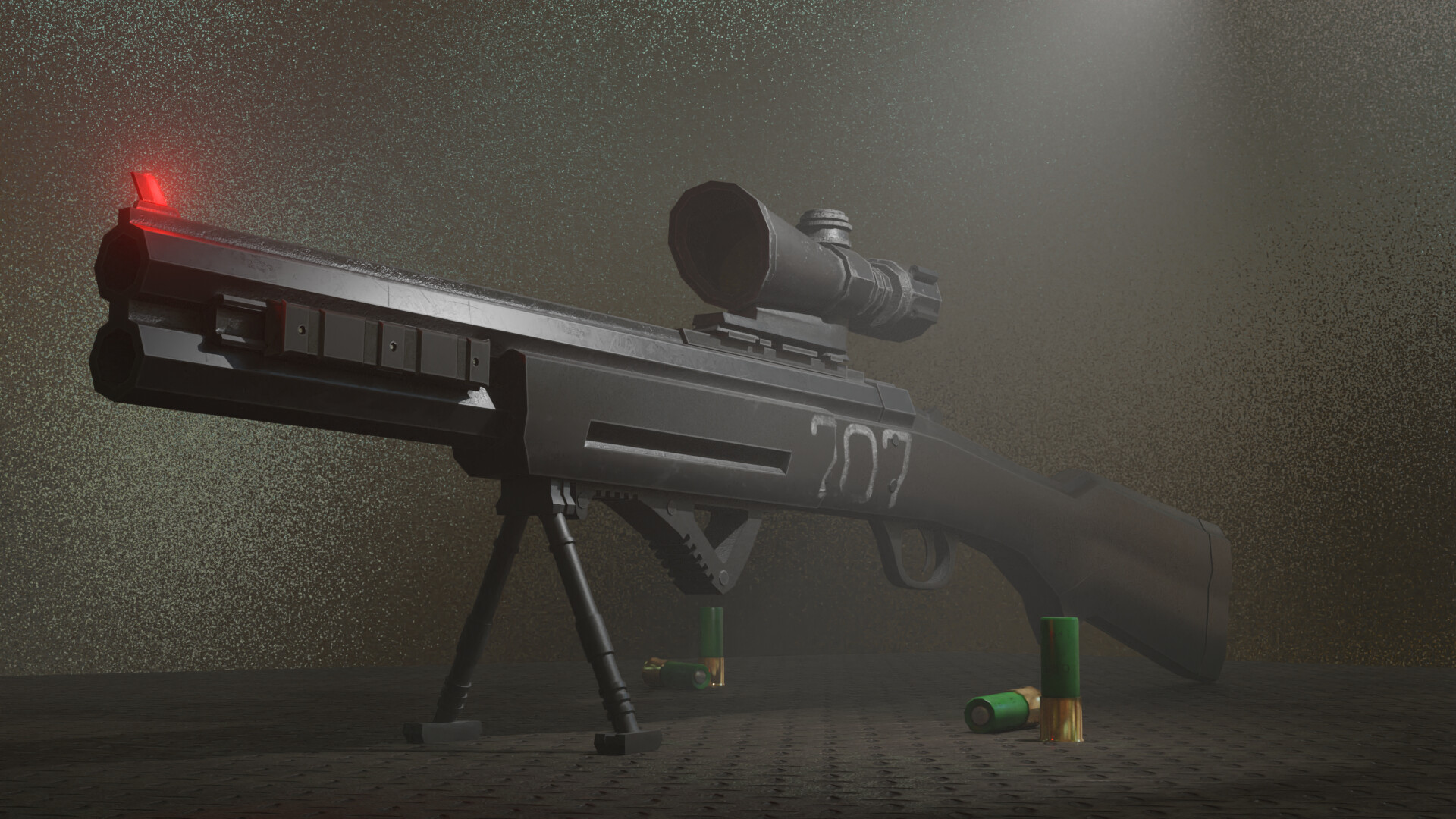 ArtStation - BOSG 12.2 LOW POLY