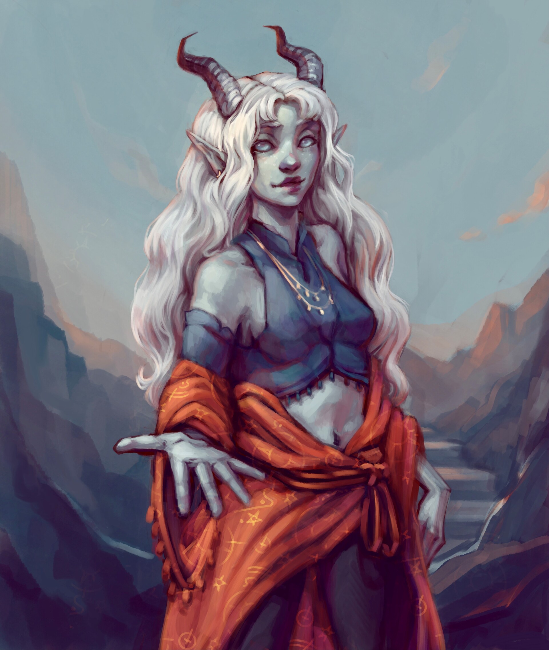 ArtStation - Tiefling Character Art