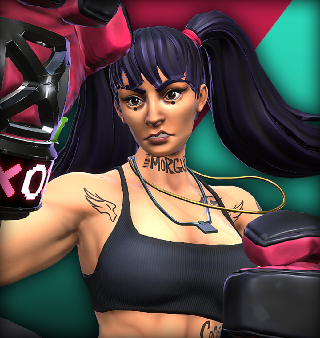 ArtStation - Boxer Girl