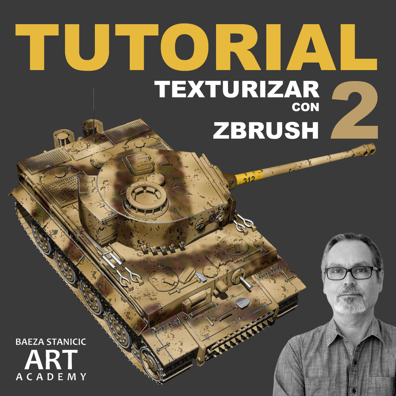 ArtStation - TUTORIAL. Aprende a texturizar en ZBRUSH. (2/4)