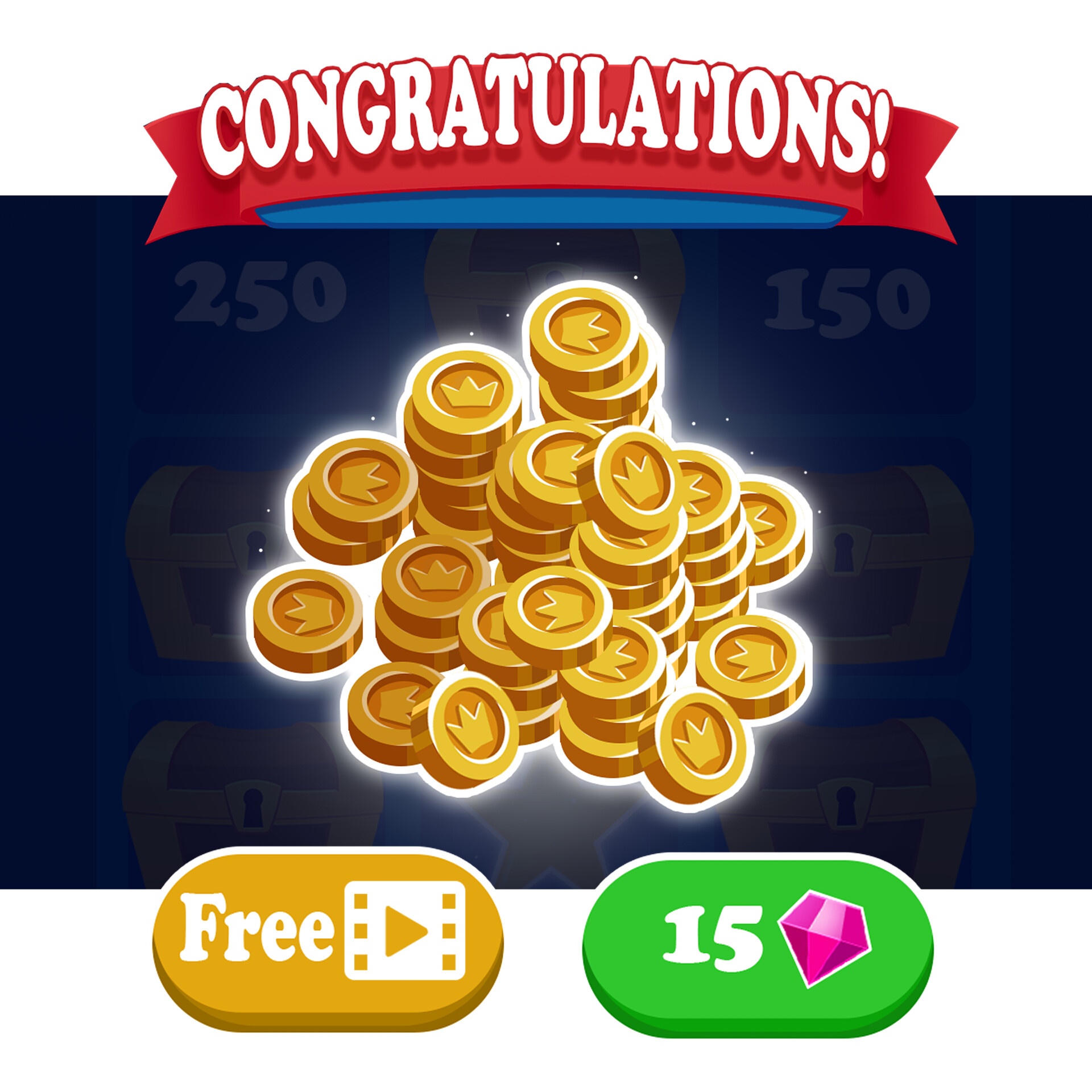 ArtStation - Interface for a mobile game