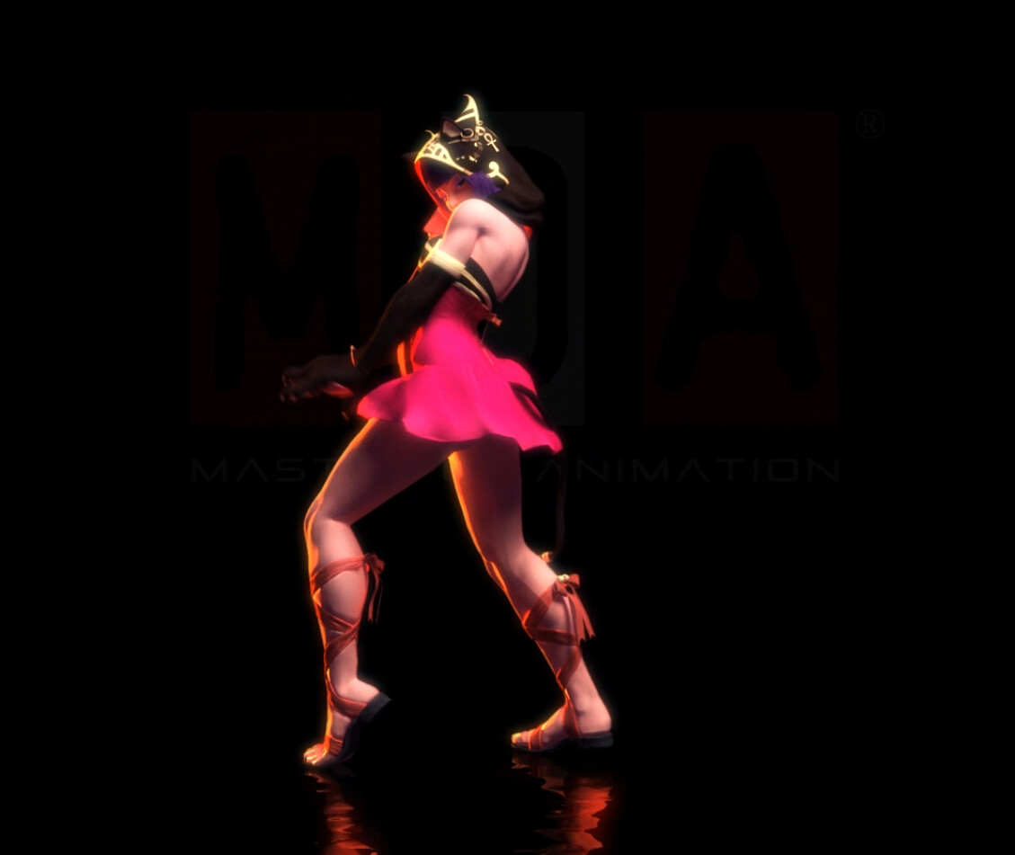 ArtStation - SFV Menat - Swish Swish