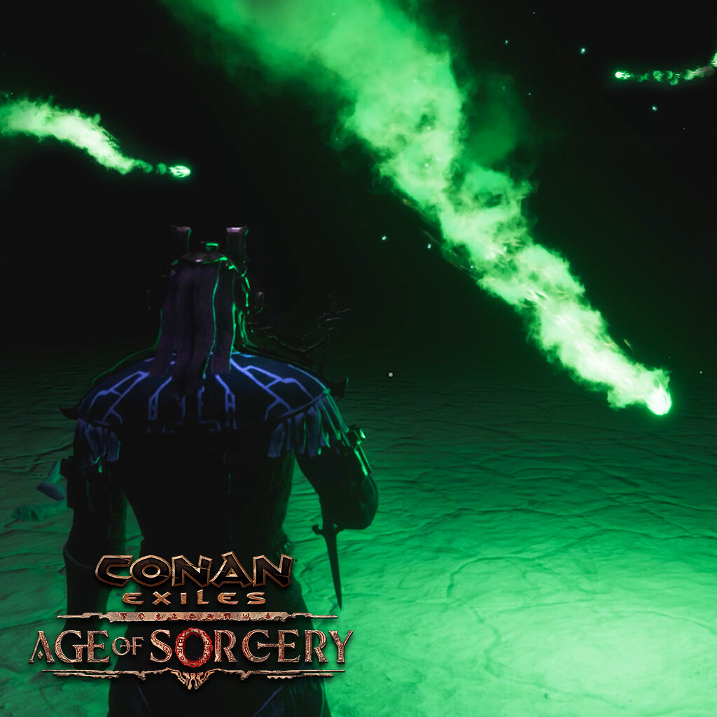 ArtStation - Conan Exiles - Age of Sorcery - Imbue Wisp VFX (Spell)