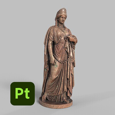 ArtStation - Texturing of Zenobia in Chains