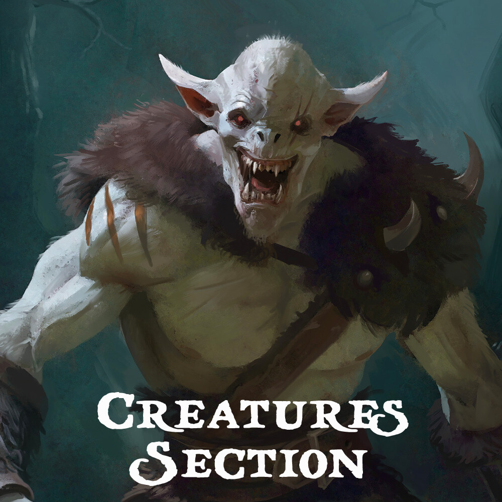 ArtStation - Creatures Section 2