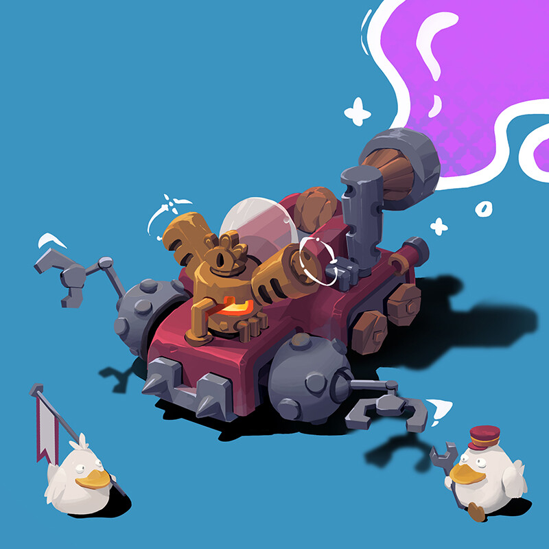 ArtStation - Duck Legion 2