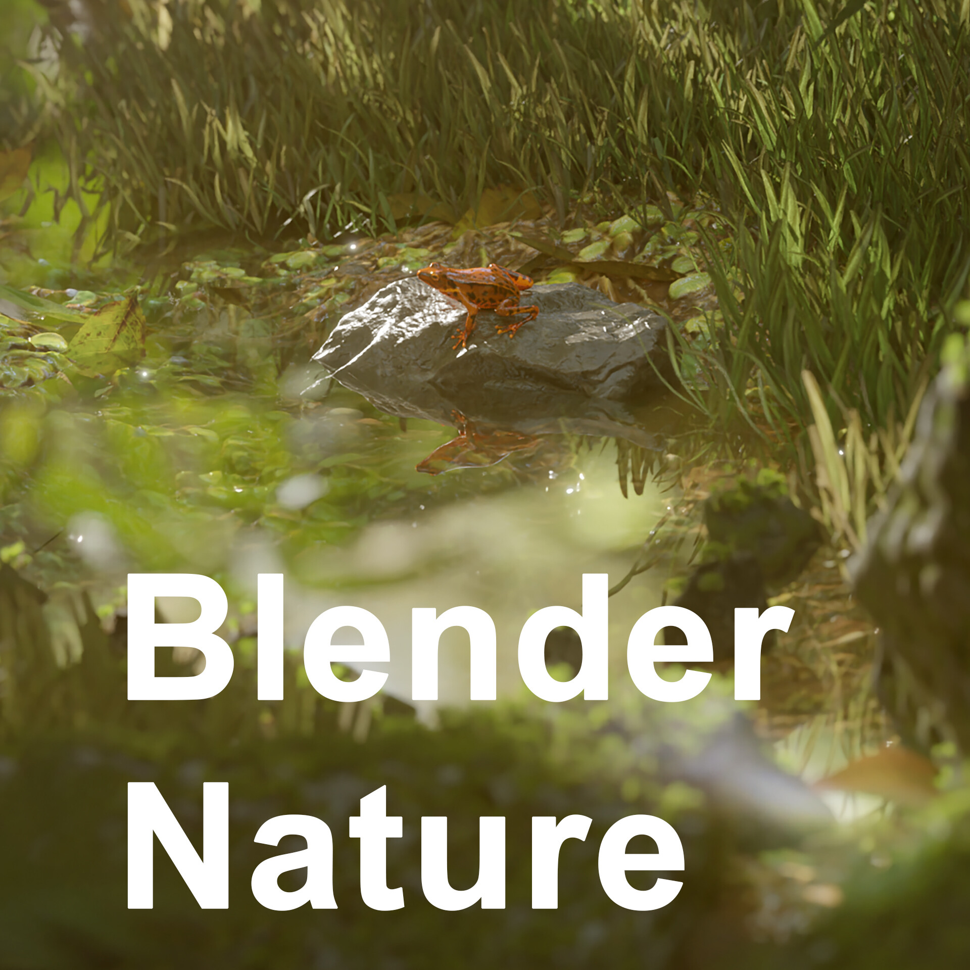 ArtStation - Experiment with new Geoscatter library for Blender