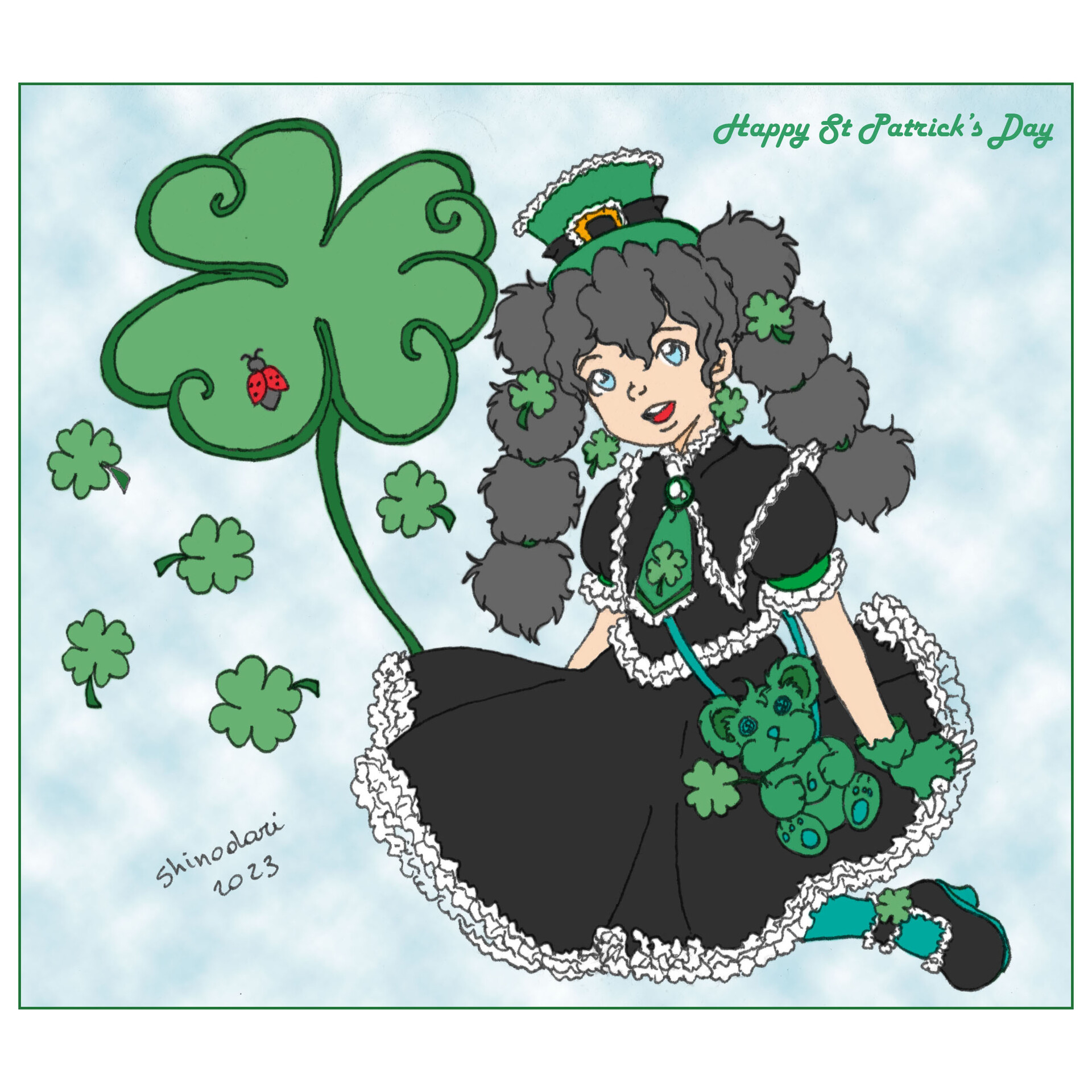 ArtStation - Violet Paradise, St Patrick's Day 2023