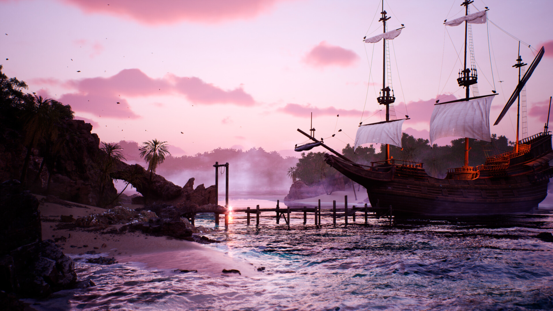 ArtStation - Cala de los Náufragos | Unreal Engine 5 environment and ...