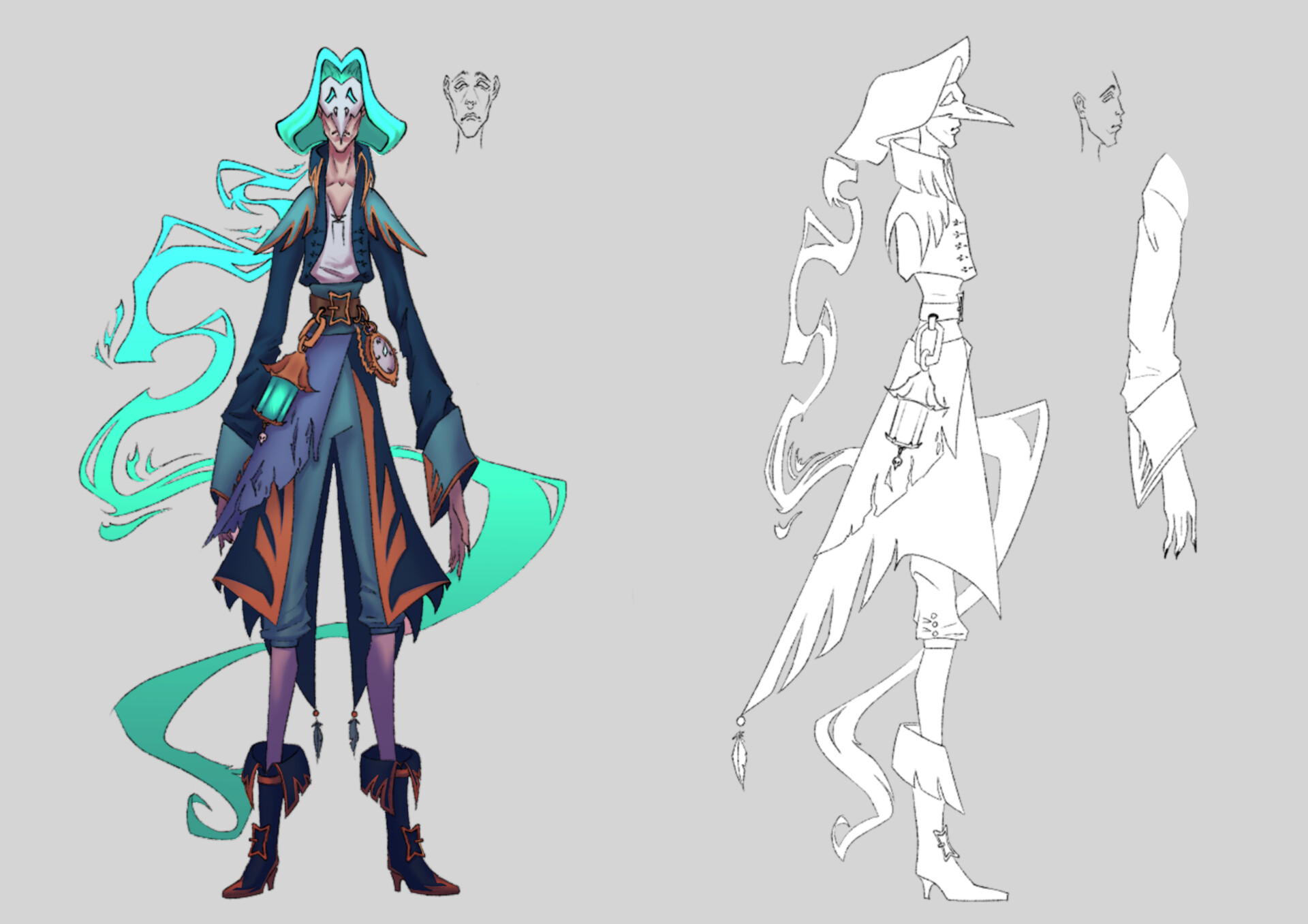 ArtStation - School assignment: Character Design League of Legends