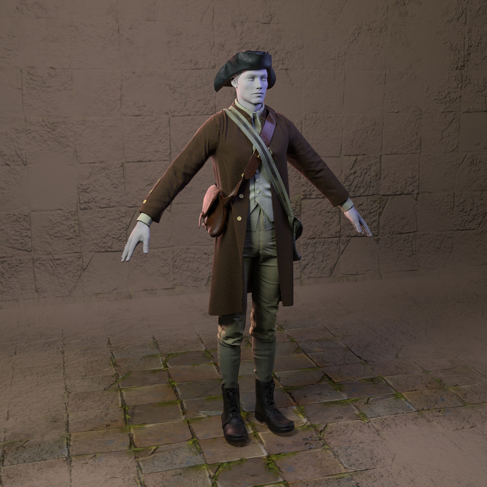 ArtStation - colonial militia