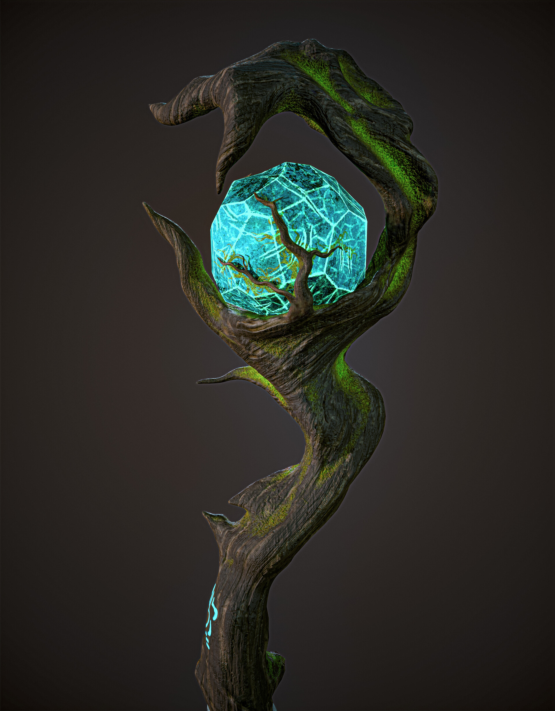 ArtStation - Ancient magical staff