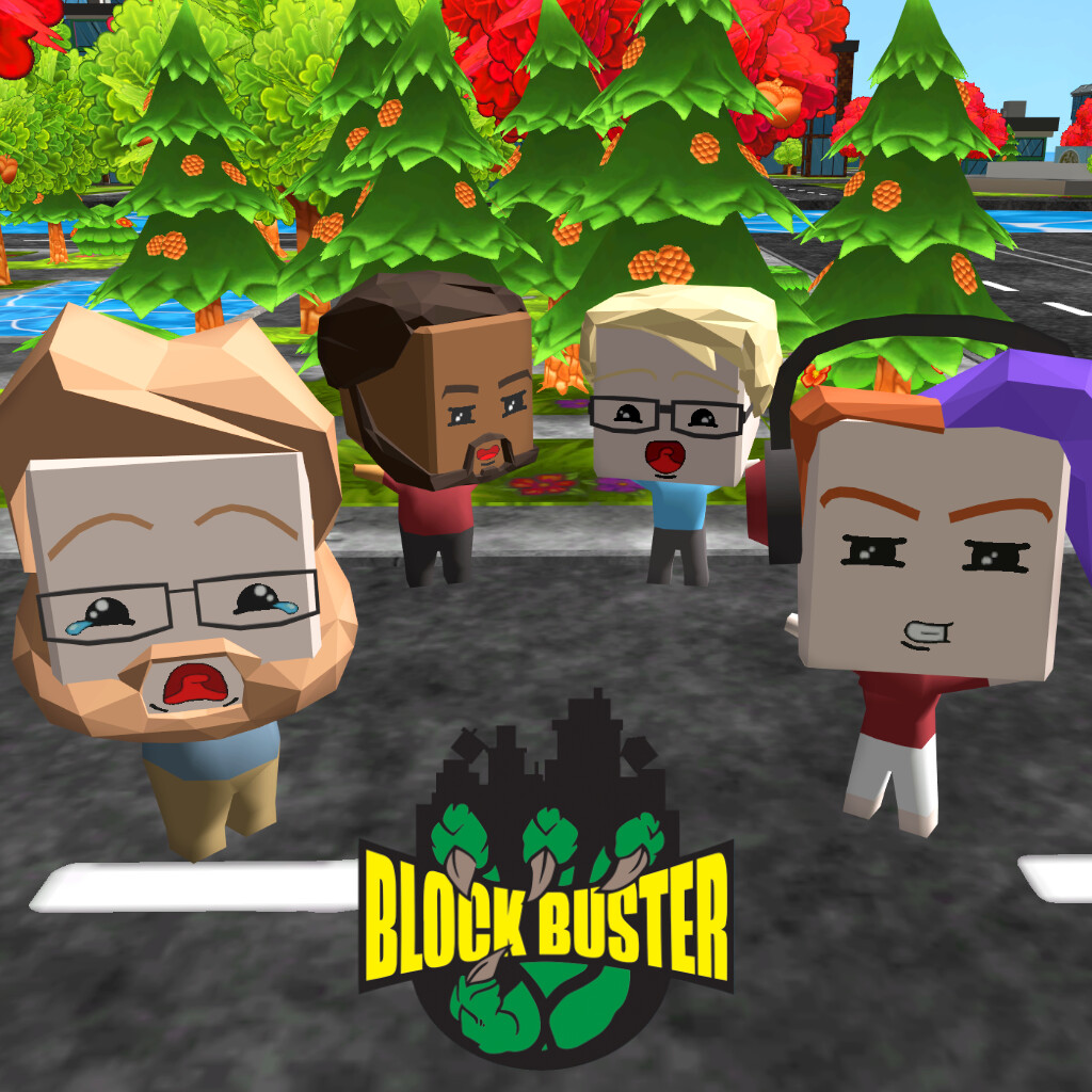 ArtStation - Block Buster - Level Characters